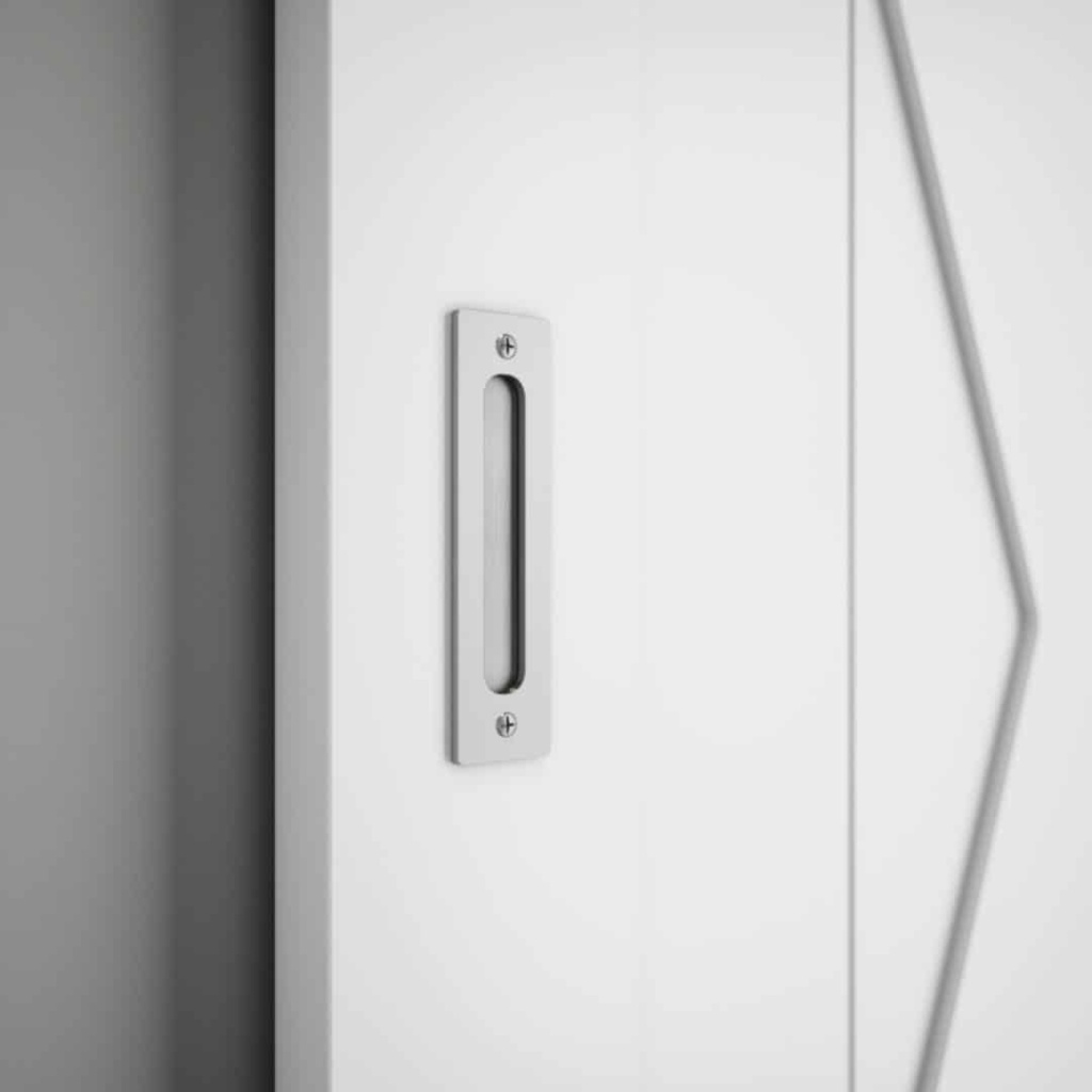 Arctic, White Barn Door - Urban Woodcraft