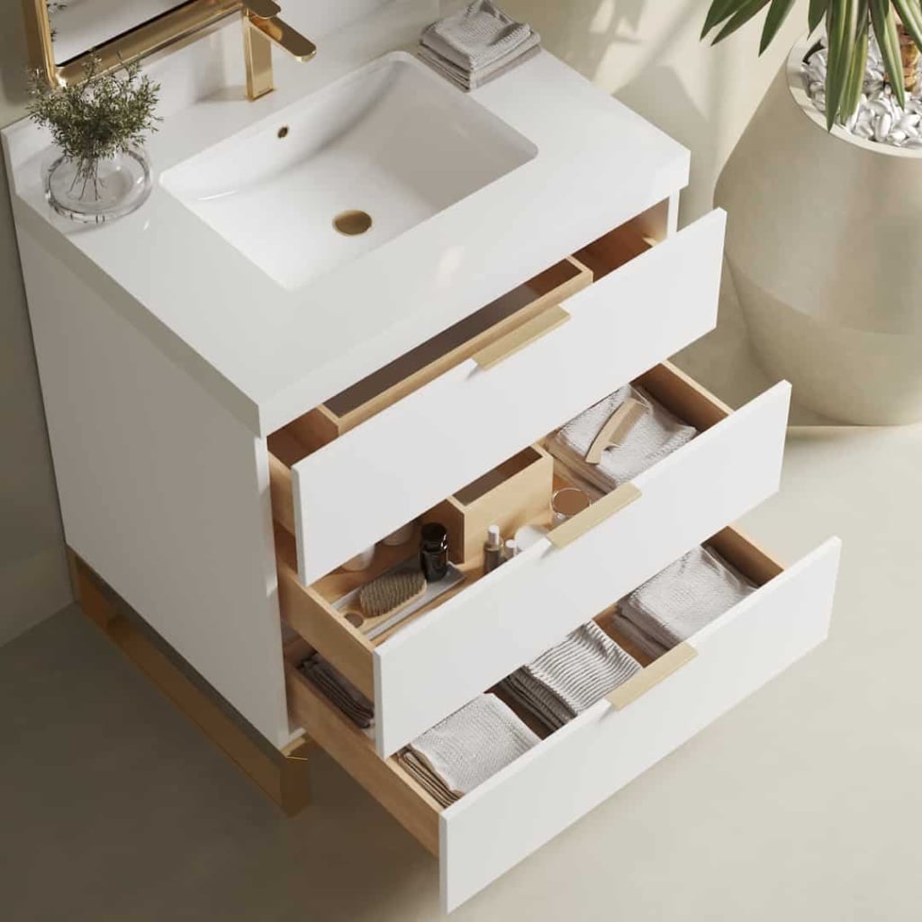 Haldon 30" Single Sink Bathroom Vanity - Urban Woodcraft